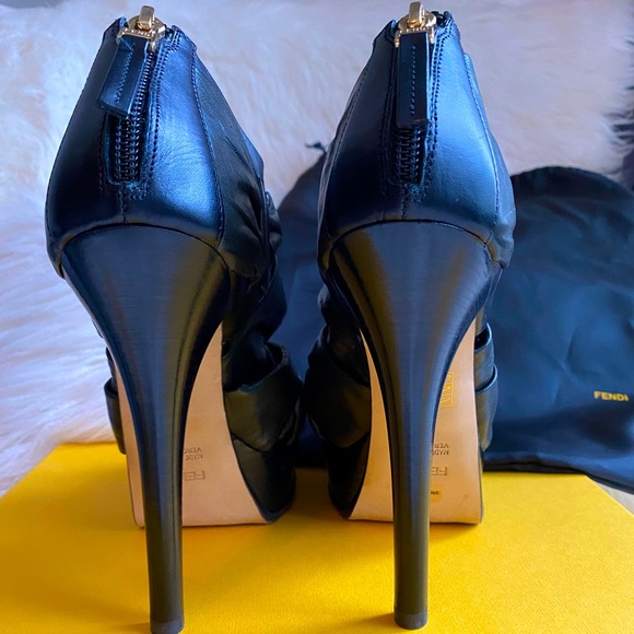 Fendi | Shoes | Authentic Fendi Black Booties | Poshmark